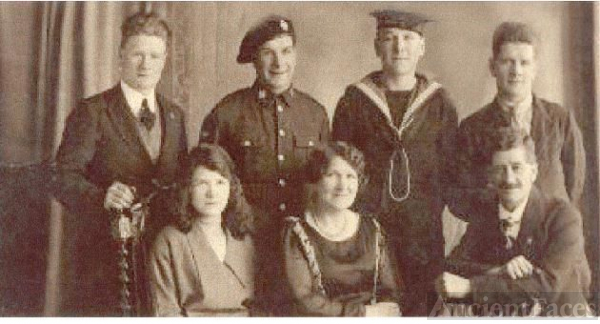Henry & Alice Batchelor Family, 1927