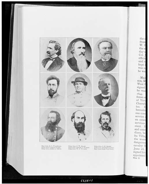 Maj.-Gen. E.C. Walthall; Brig.-Gen. C.W. Sears;...