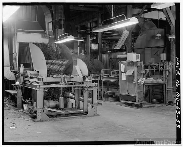 53. DETAIL - WICKETS, LITHOGRAPHIC OVENS LITHOGRAPHY...