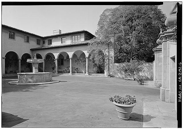 6. COURT - Harold Lloyd Estate, Beverly Hills, Los...