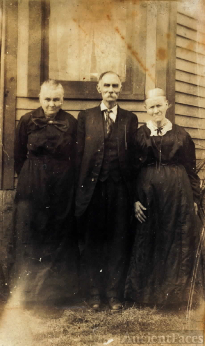 Leander Jarrell, Mary Margaret Crum, and Mary Jarrell