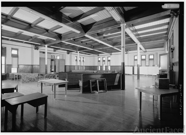 26. Interior view, of room on the first floor, from the...