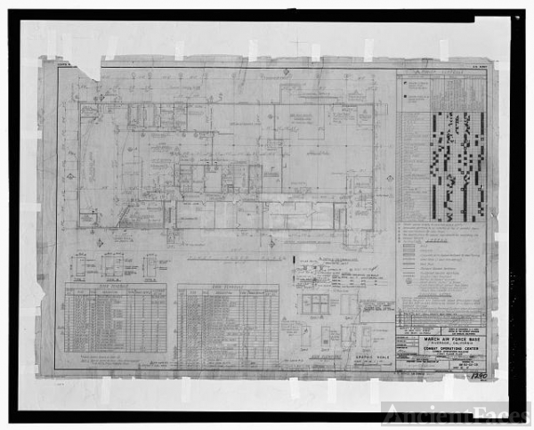 First floor plan. (Also includes a door schedule and door...