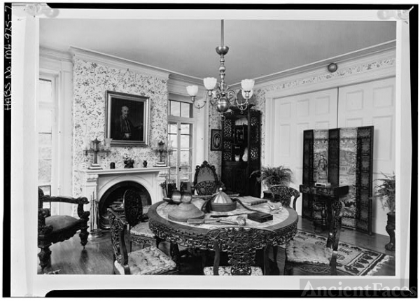 7. INTERIOR, GENERAL VIEW OF PARLOR WITH CHINESE DECOR