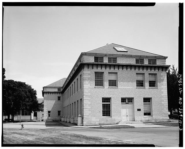 3. EXTERIOR, END AND SIDE ELEVATION SHOWING MELVILLE HALL...