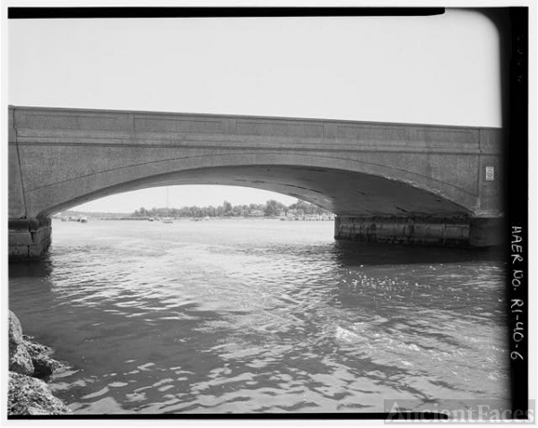 6. Detail of arch drum - Warren Bridge, Spanning Palmer...