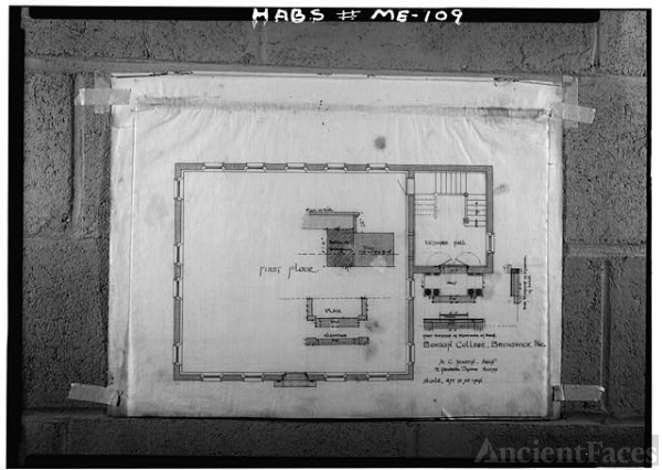 Historic American Buildings Survey COPY OF FIRST FLOOR...
