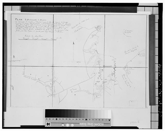 30. Photographic copy of historic drawing, map of...