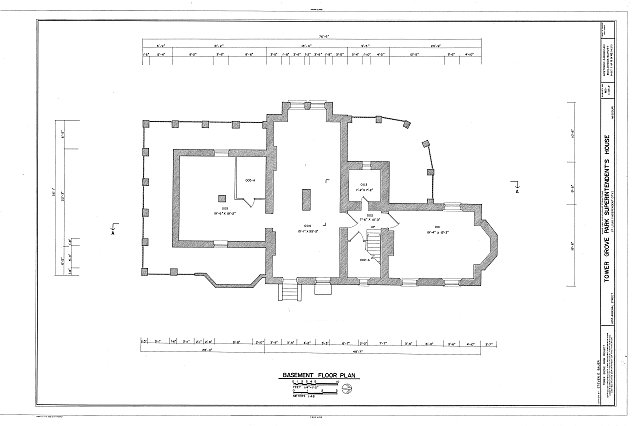 HABS MO,96-SALU,46F- (sheet 1 of 8) - Tower Grove Park,...