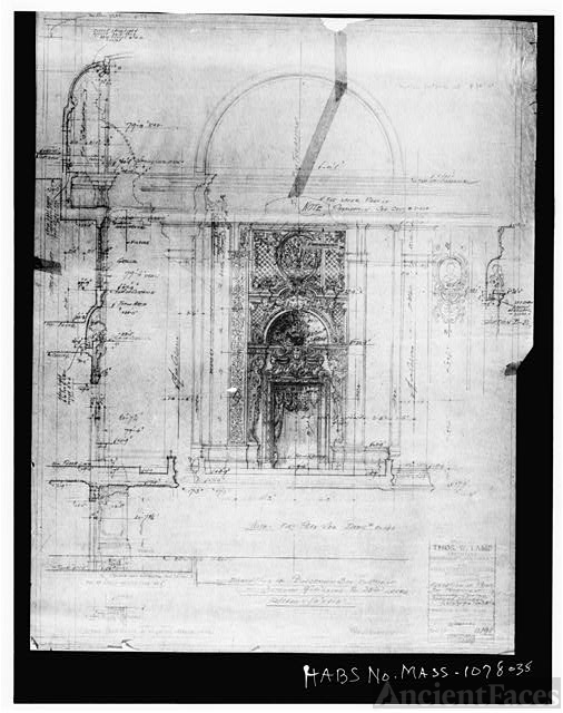 38. Photocopy of blueprint (original in HABS files)...