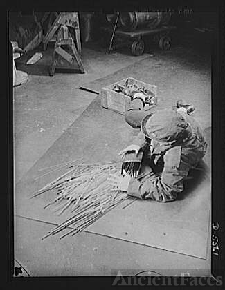 Industrial safety. Accident prevention. Cluttered aisles...