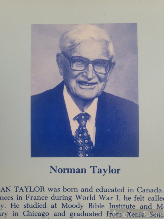 Norman W Taylor