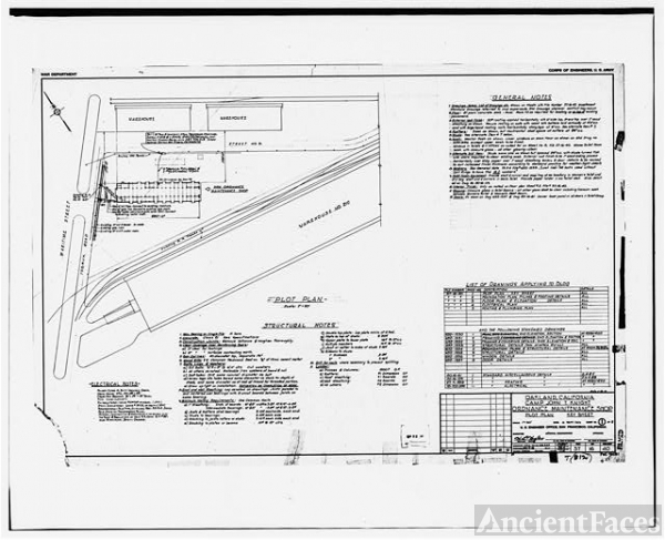 6. PLOT PLAN - KEY SHEET, SHEET NO. 57-16-40/1 OF 10.