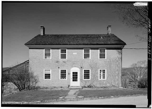 5. SOUTH (FRONT) ELEVATION, WITH SCALE - Tyringham Shaker...