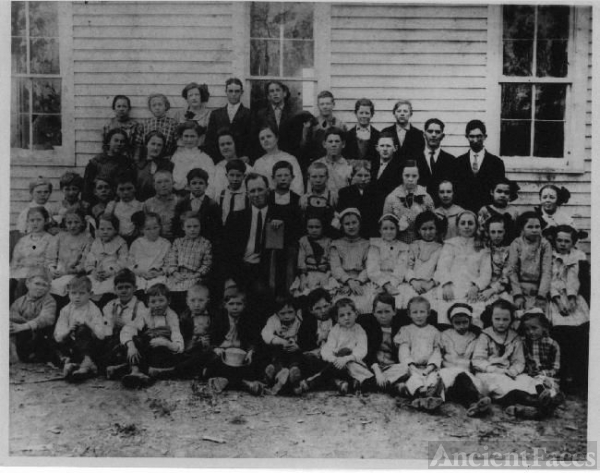 School Picture with Mauk Children