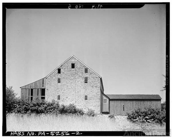 2. END ELEVATION - Stone Barn, Mount Pleasant Road,...
