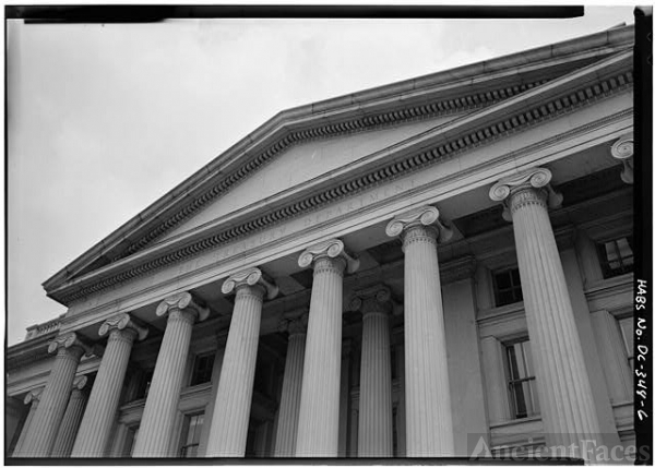 6. EXTERIOR, DETAIL OF TYPICAL PORTICO - U.S. Department...