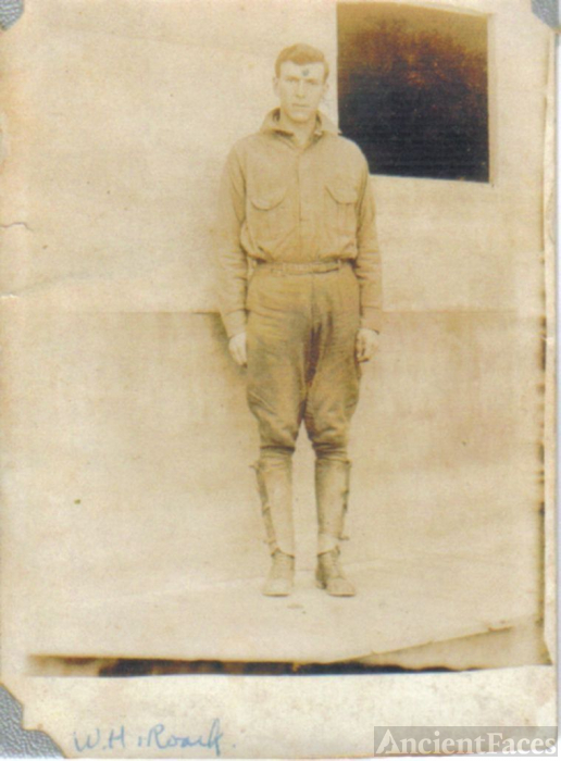 William (Hagar Bill) Roark in WW1