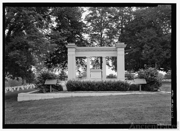 ROSTRUM, FRONT ELEVATION WITH TWO BIVOUAC OF DEAD TABLETS...