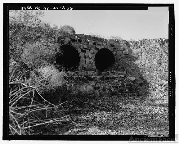 Winged type culvert headwall, Culvert No. 19 Outlet,...